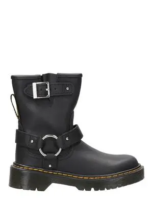 Dr. Martens Leather High Leg Boots - Black