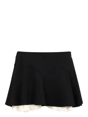 ANIYE BY Mini Flared Skirt - Black