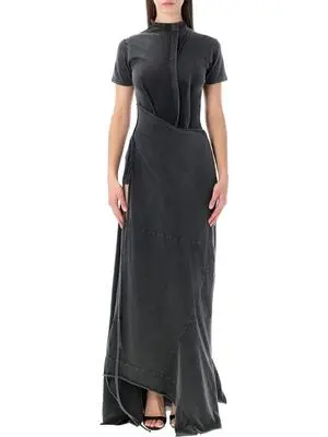 Ottolinger Adaptive Maxi Dress - Black