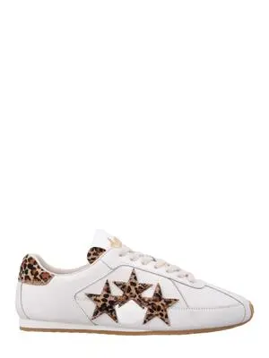 Amiri Pacific Flat Sneakers - Alabaster White + Leo