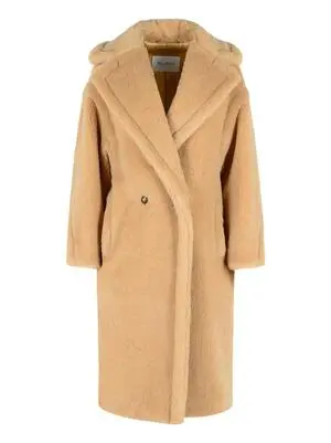 Max Mara Teddy Bear Icon Coat - Ivory