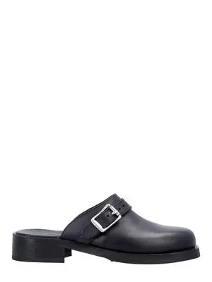 Our Legacy Camion Leather Mule - Black