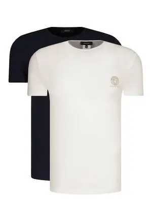 Versace Bi8 Pack Jersey T Shirt - Multicolour