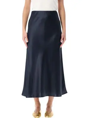 BY MALENE BIRGER Boshan Midi Skirt - Night Sky Blue