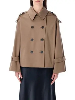 BY MALENE BIRGER Alisandra Trench Jacket - Fossil Beige