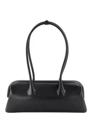 OSOI Leather Shoulder Bag - Black