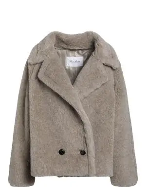 Max Mara Teddy Fabric Coat - Beige