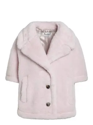 Max Mara Teddy Alpaca-cashmere Cape - Pink