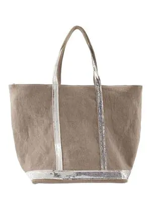 Vanessa Bruno Cabas L Shopper Bag - Grey