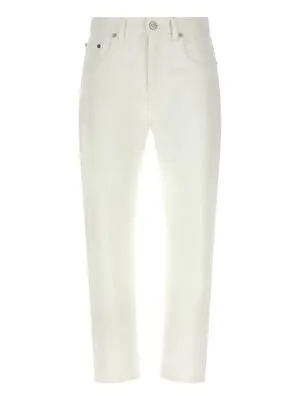 Victoria Beckham High-waist Straight Leg Jeans - White