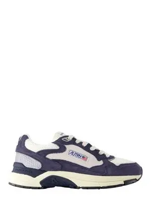 AUTRY Hyperway Low Leather Sneakers - Blue