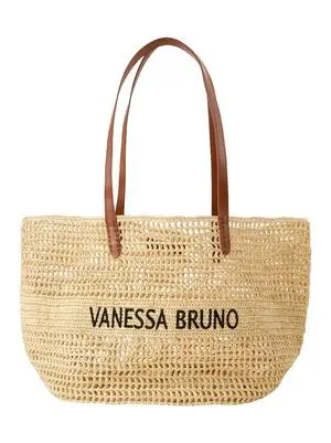 Vanessa Bruno Panier Shopper Bag - Beige