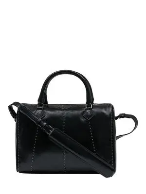 Zadig&Voltaire Sunny Vibe Medium Leather Bag - Black