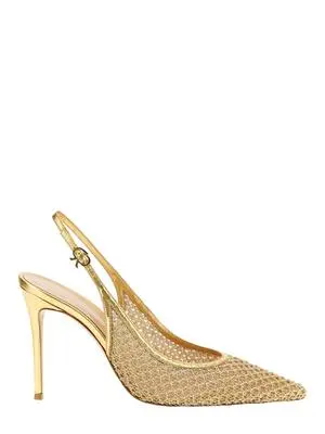 GIANVITO ROSSI Nikki Slingback - Gold