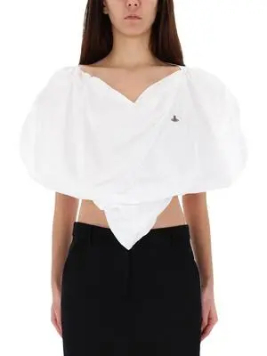 VIVIENNE WESTWOOD Heart Top - White