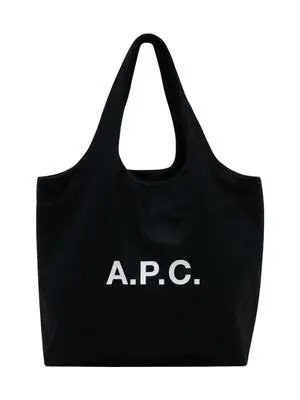 A.p.c. Ninon Shopper Bag - Black