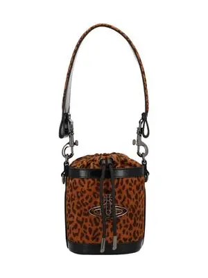 VIVIENNE WESTWOOD Small Bucket Bag - Animalier