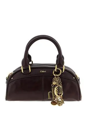 Chloé Bowling Piccola Handbag - Bordeaux