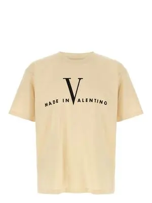 Valentino Garavani Made In T Shirt - Beige