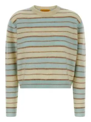 Guest In Residence Grizzly Stripe Crew Sweater - Multicolor