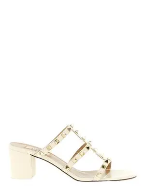 Valentino Garavani Rockstud Sandals - White