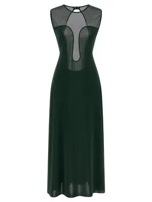 ERES Scene Long Dress - Green