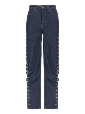 Remain Birger Christensen Denim Buttoned Jeans - Blue