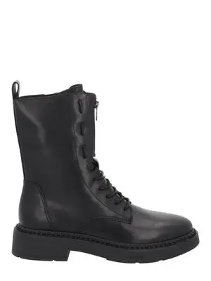 Ash Lace-up Boots - Black