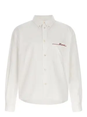 Marni Embroidery Shirt - White