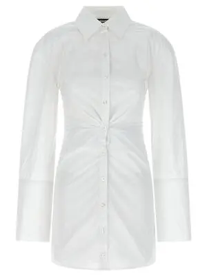 Remain Birger Christensen Shirt Mini Dress - White