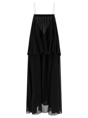 CHLOÉ Silk Chiffon Maxi Dress