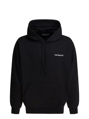 Carhartt Work In Progress Caps Sweat Hoodie - Black