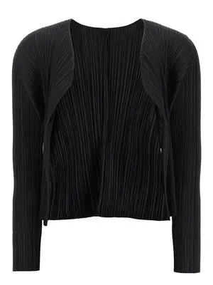 Issey Miyake Basics Cardigan - Black