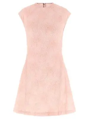 Remain Birger Christensen Mesh Mini Dress - Pink