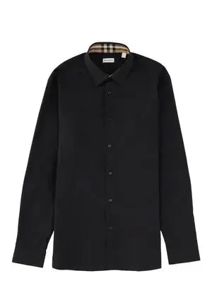 Burberry Cotton Shirt - Black