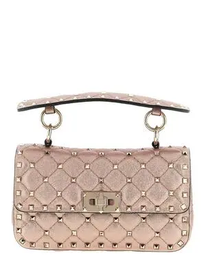 Valentino Garavani Rockstud Spike Shoulder Bag - Pink