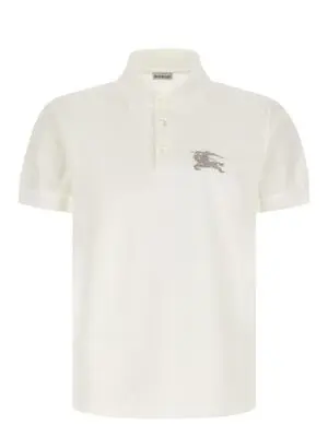 Burberry Embroidery Polo Shirt - Beige