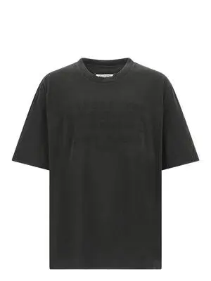 MAISON MARGIELA Logo T Shirt - Black