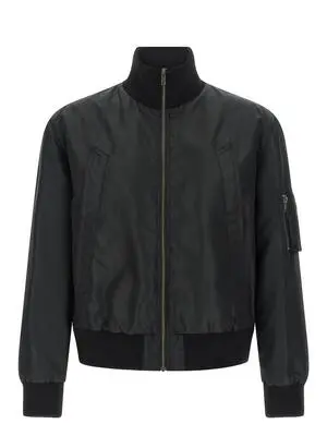 MAISON MARGIELA Bomber Jacket With Stitch Detail - Black