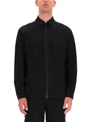 Versace Zippered Shirt - Black