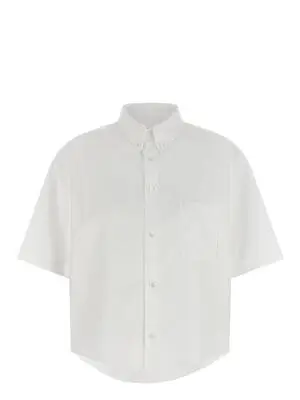 MAISON MARGIELA Cotton Poplin Button-down Shirt - White