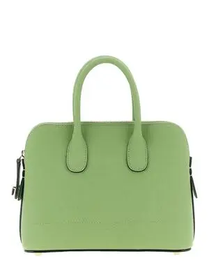 VALEXTRA My Logo Mini Handbag - Green