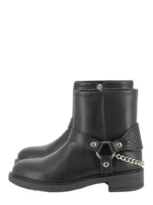 Zadig&Voltaire Leather Ankle Boots - Black