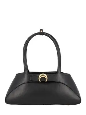 MARINE SERRE Aurora Baguette Bag - Black