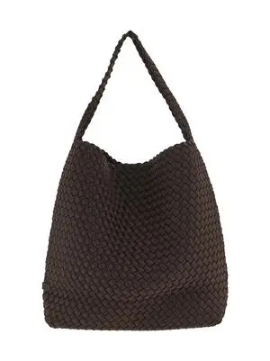 NAGHEDI Nomad Hobo Medium Shoulder Bag - Brown