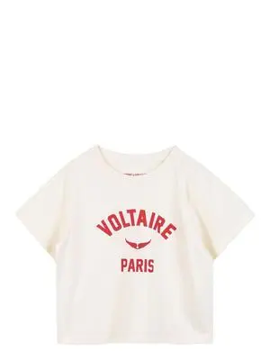 Zadig&Voltaire Logo T-shirt - Powder