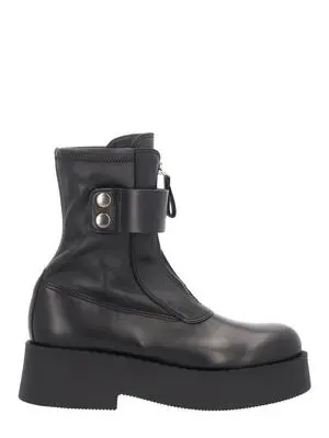 Premiata Leather Boots - Black