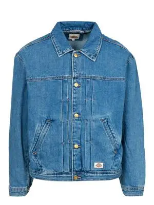 Dickies Cotton Denim Coat - Denim Medio