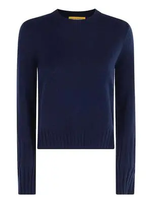Guest In Residence Shrunken Crew Jersey - Blue