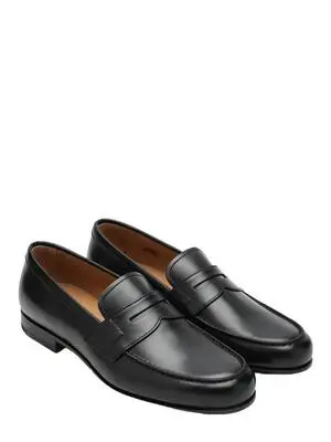 Church's Leather Heswall Loafers - Black
